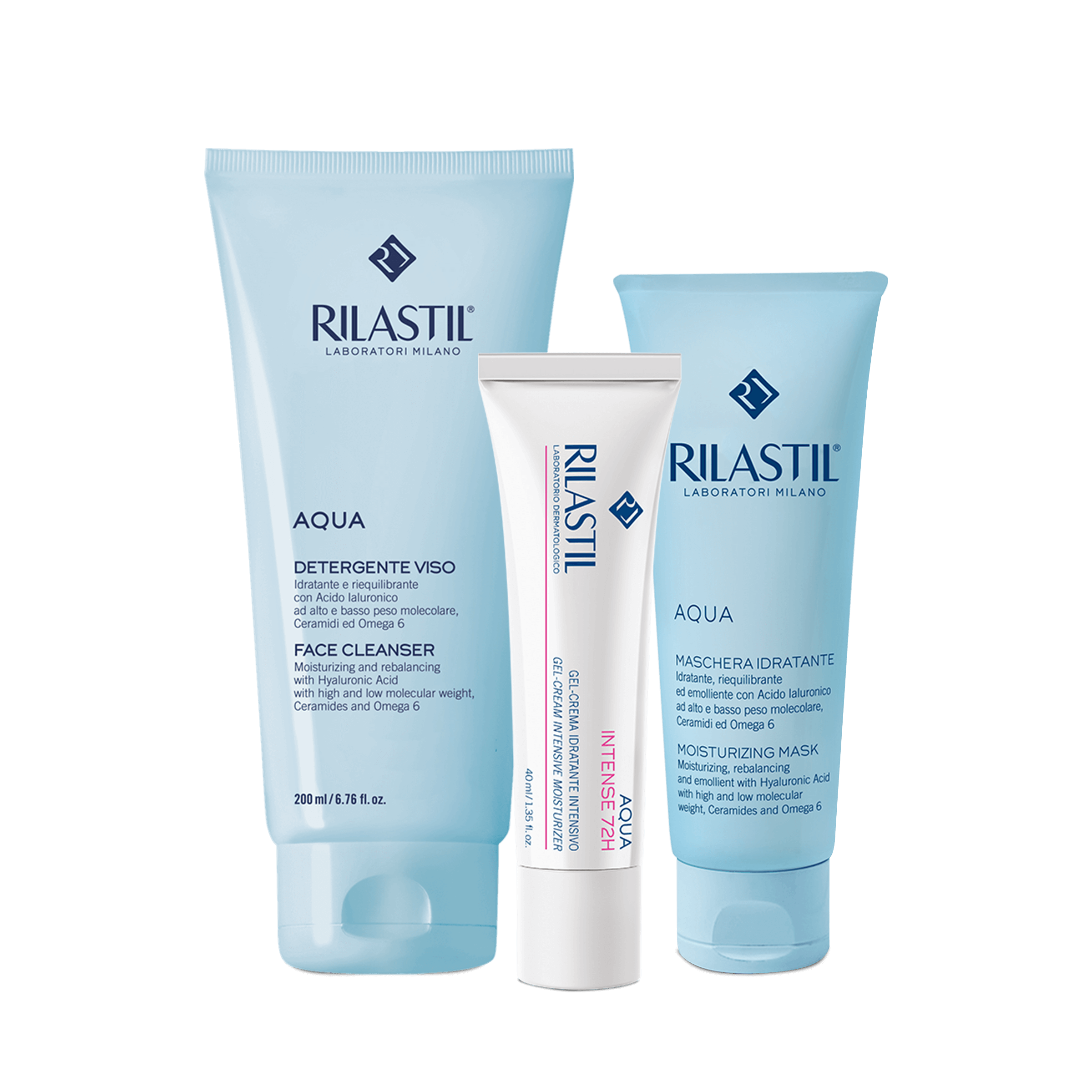 Rilastil Aqua gamă concepută pentru hidratarea tenului