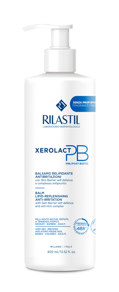 Rilastil Xerolact gamă pentru pielea uscată și deshidratată